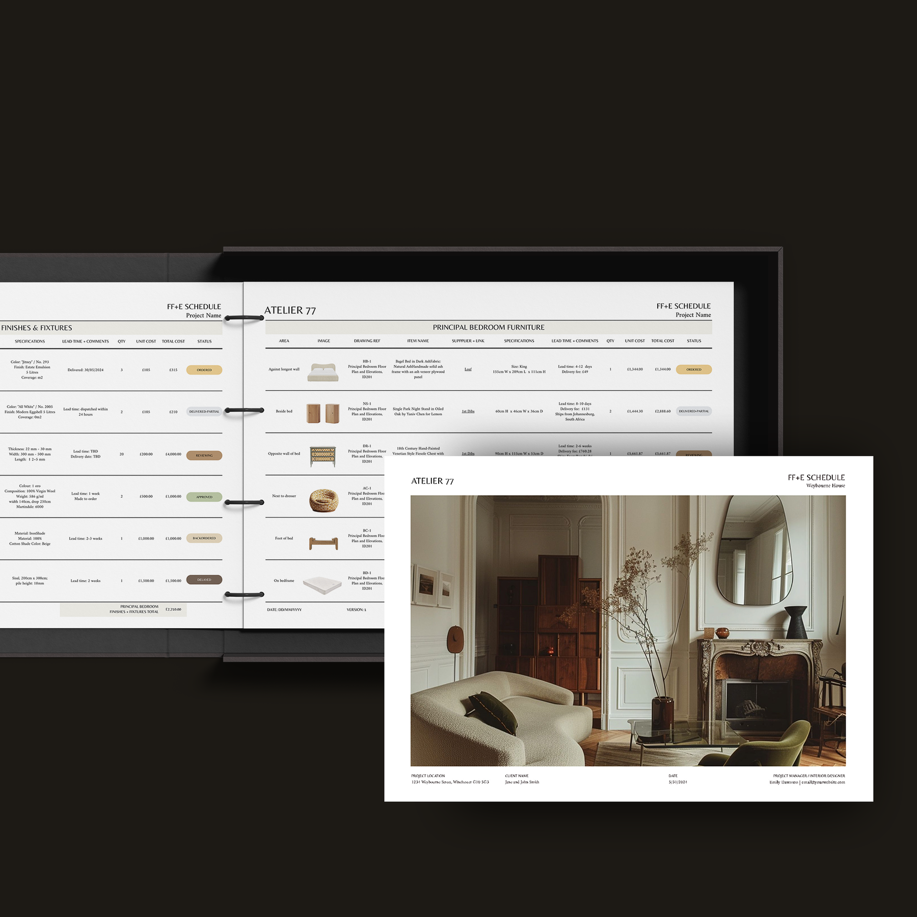 Design Presentations – Sonderpath Studio