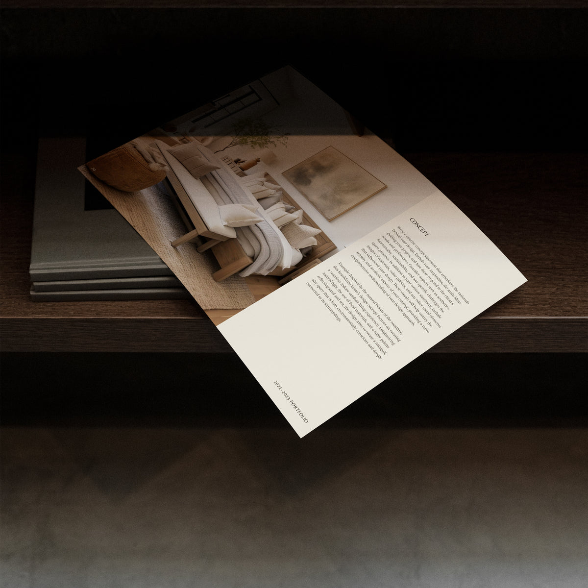 Interior Design Portfolio Template – Sonderpath Studio
