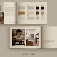 Interior Design Portfolio Template – Sonderpath Studio
