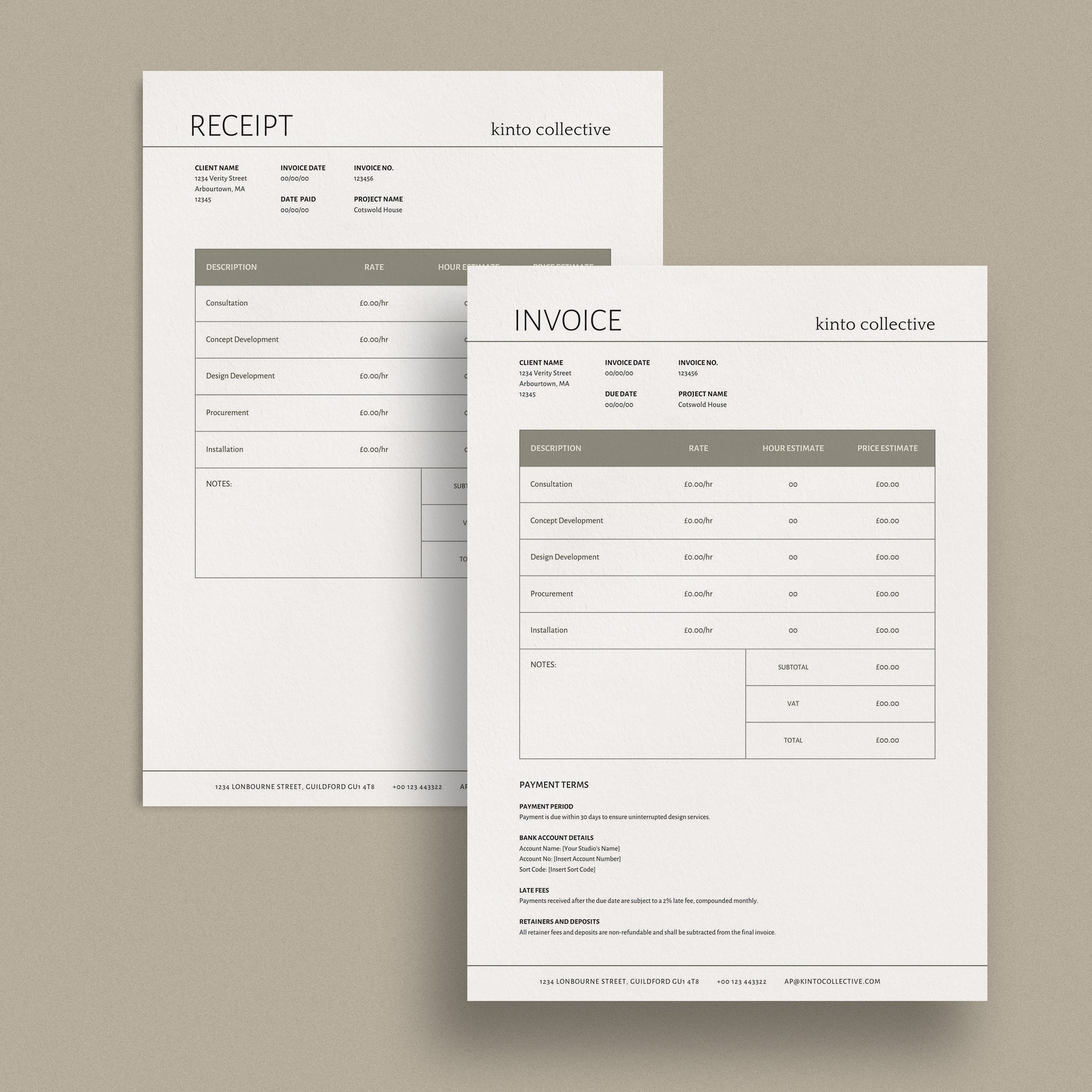 Interior Design Templates for Interior Designers – Sonderpath Studio