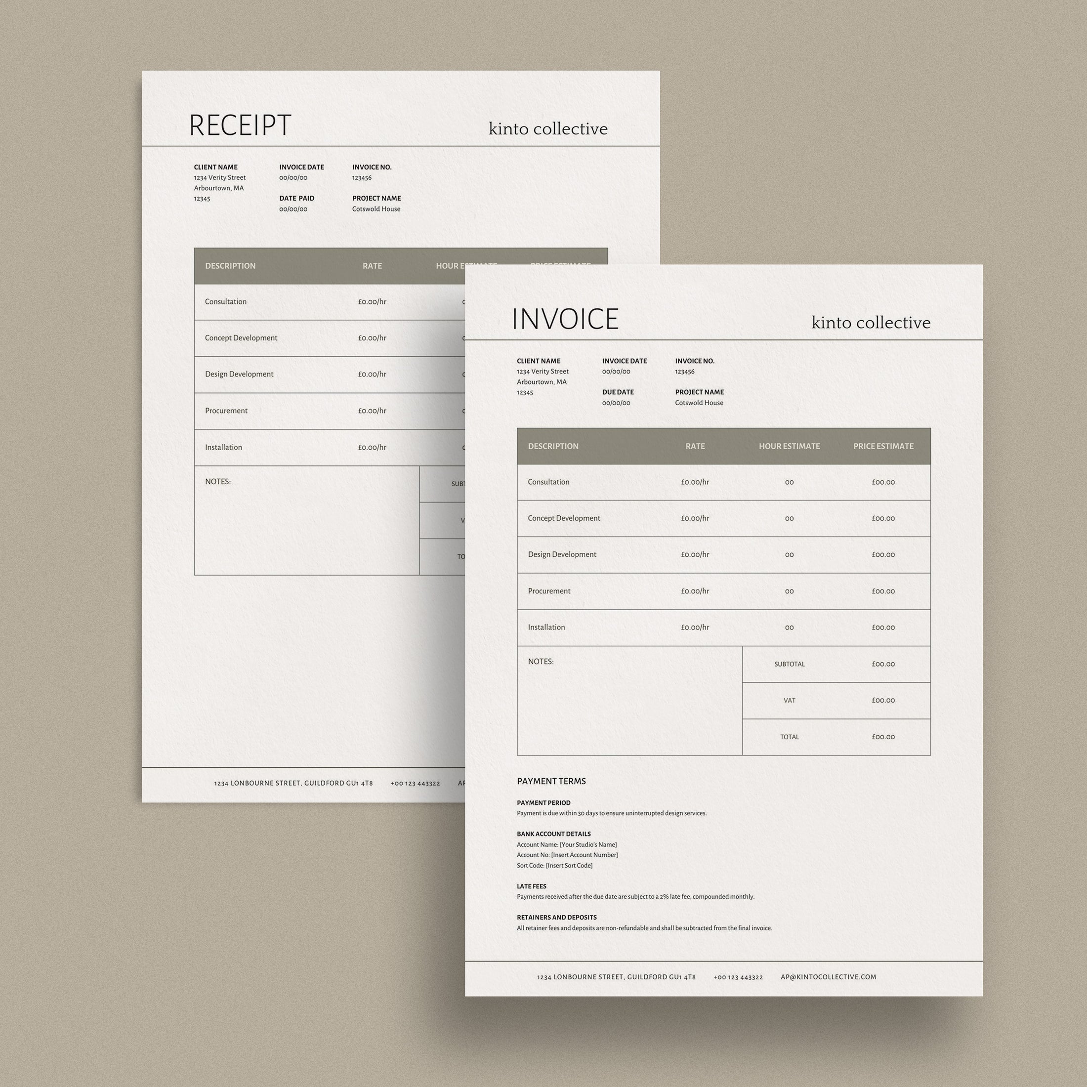 Interior Design Templates for Interior Designers – Sonderpath Studio