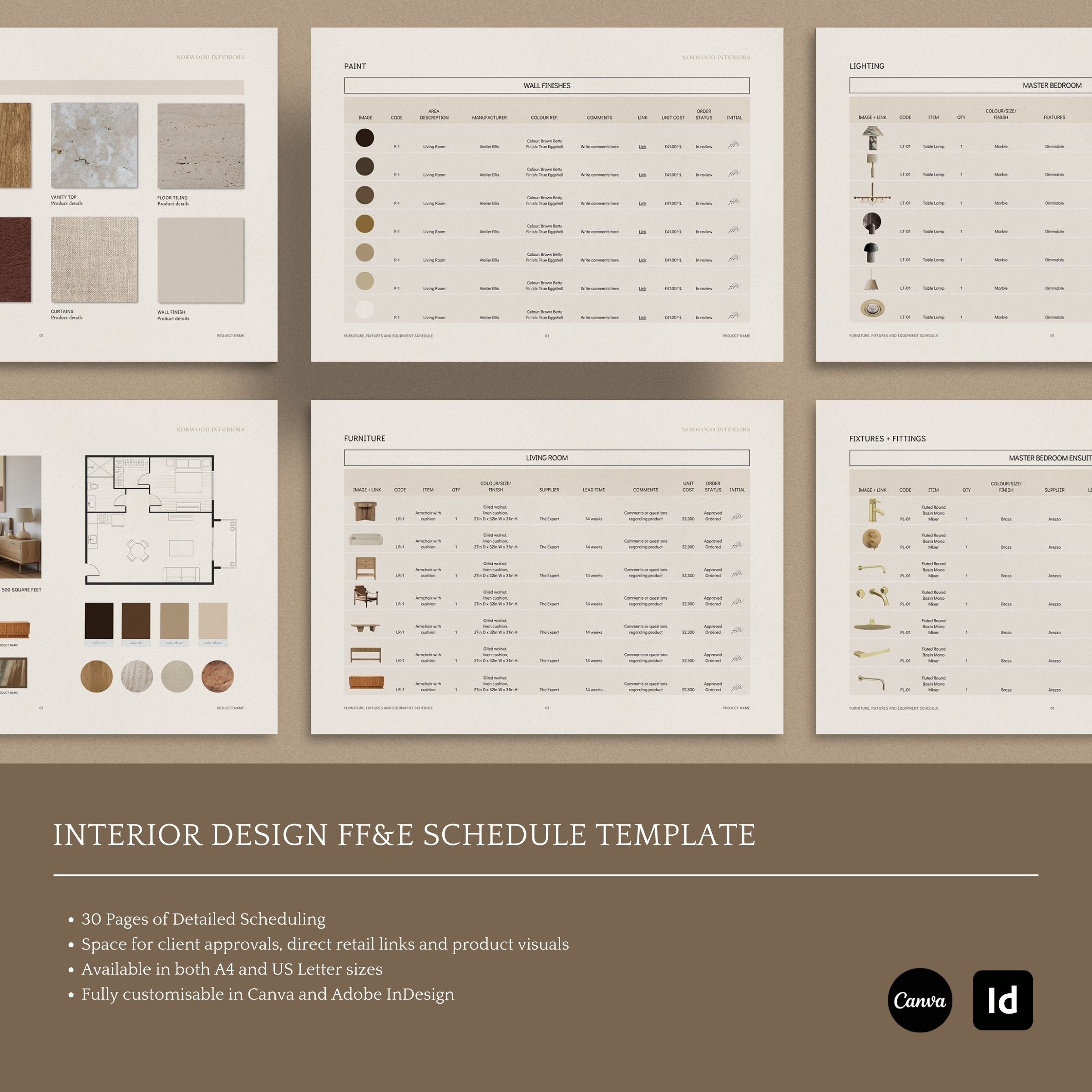 Interior Design Templates for Interior Designers – Sonderpath Studio