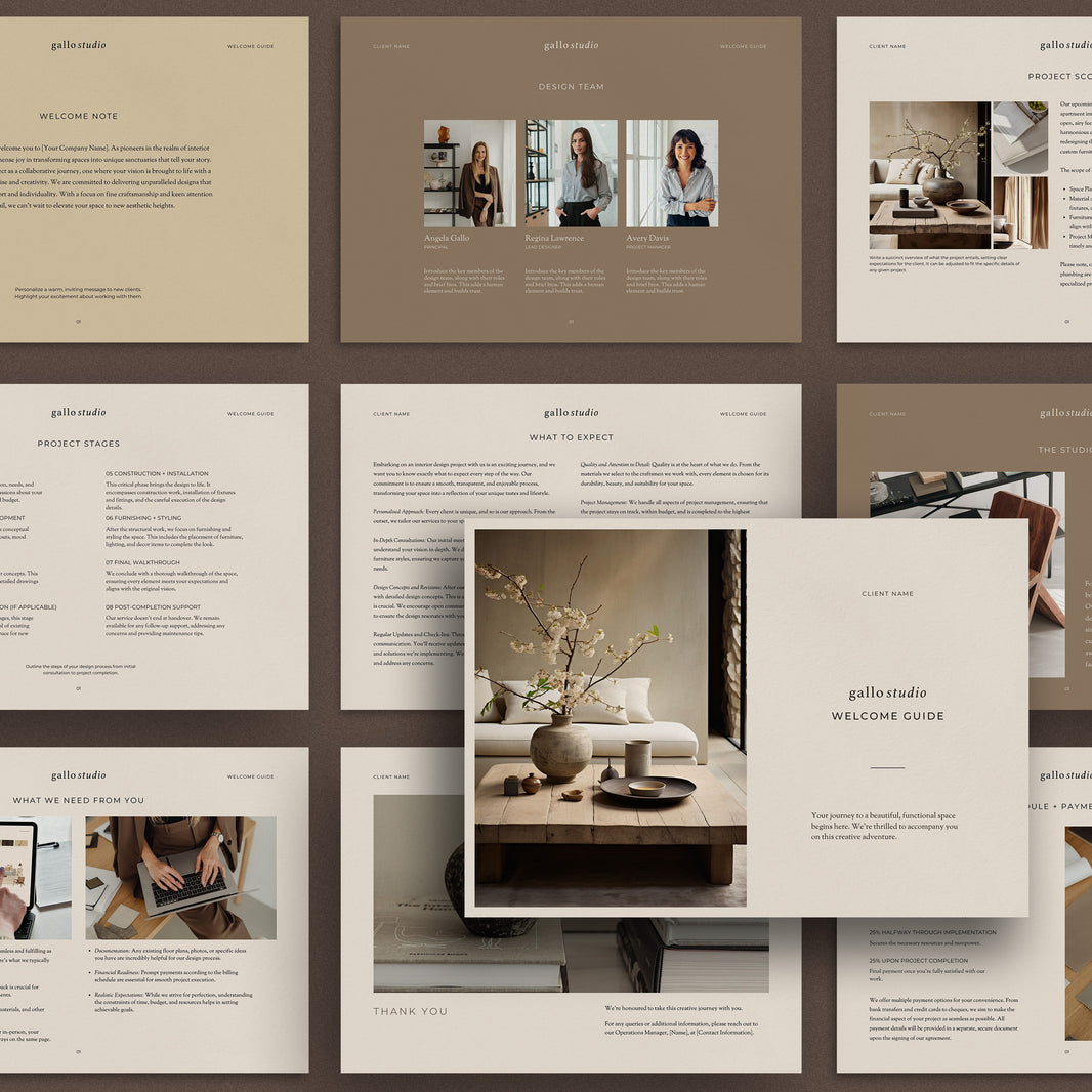 Interior Design Templates for Interior Designers – Sonderpath Studio
