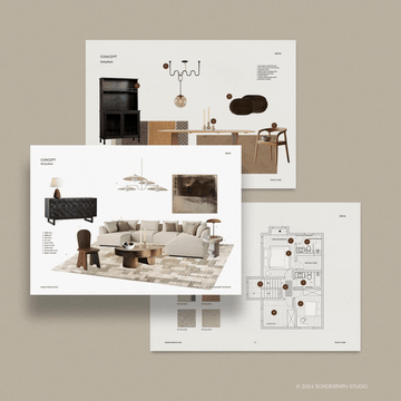 Miro | Interior Design Presentation Template – Sonderpath Studio