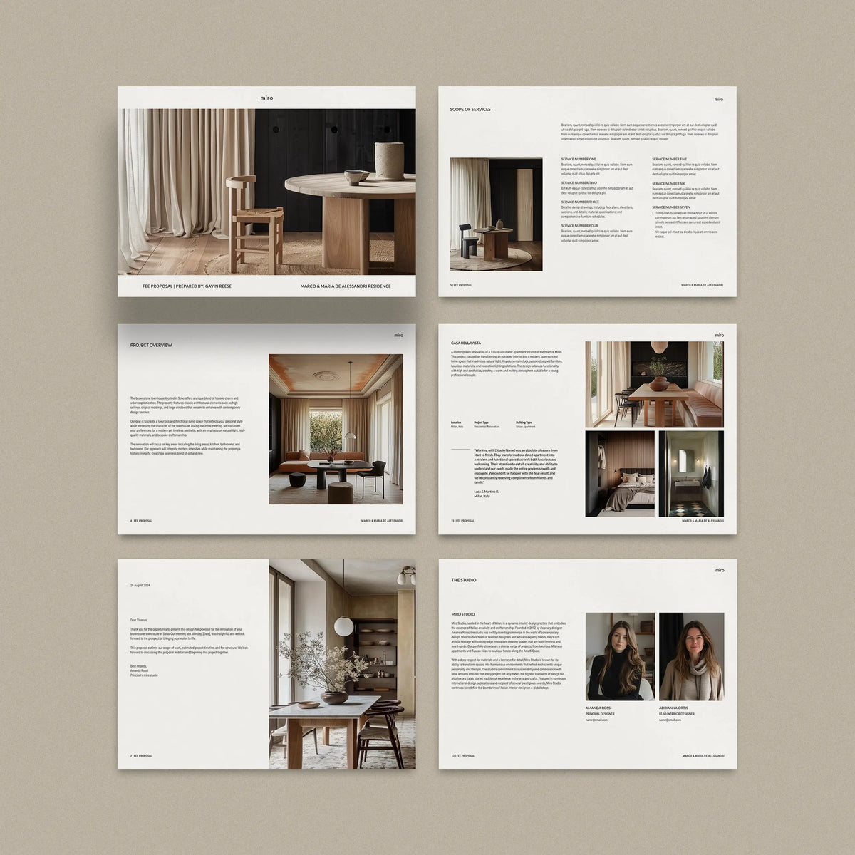 Miro | Interior Design 3-in-1 Template Bundle: Fee Proposal, Design ...