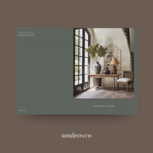 Atelier 77 | Interior Design Portfolio Template – Sonderpath Studio